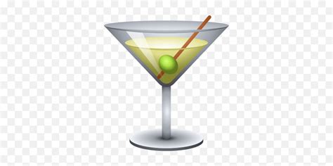 Cocktail Glass Icon Martini Glass Emojimartini Emoji Free