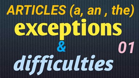Meaning Of Exception In English Grammar At Darrel Ferreira Blog