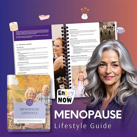 Menopause Lifestyle Guide Canva Template Perimenopause Menopausal Etsy