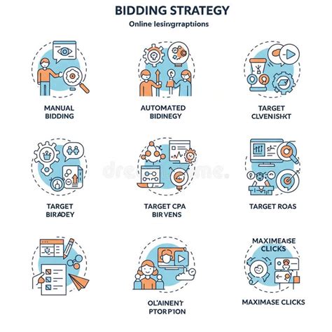 Bidding Tactics Stock Illustrations 14 Bidding Tactics Stock