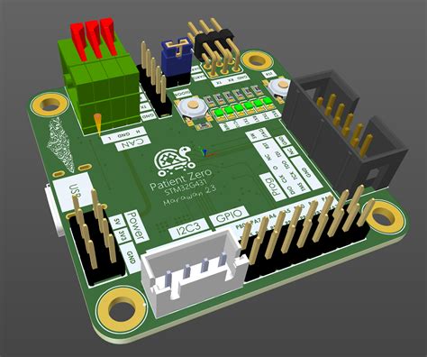 A Development Board Based On The Stm32g431 Micro Controller By