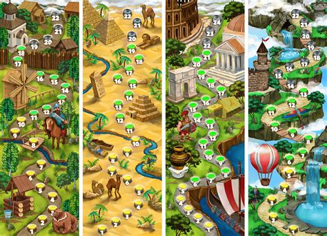 Game Level Maps On Behance