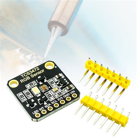 Módulo De Sensor Detector De Color Rgb Tcs34725 Sensor De Color Iic Rgb Para Arduino Stm32