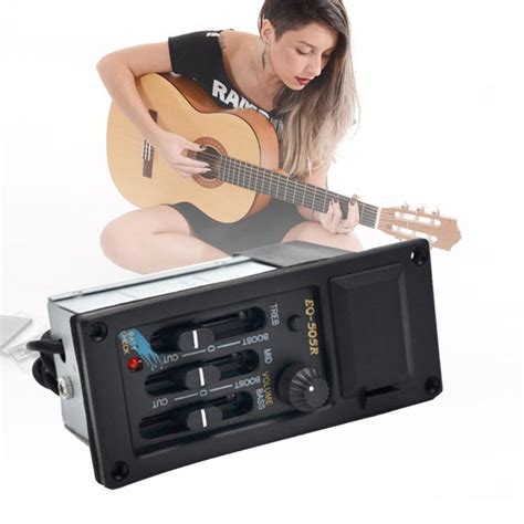 3 Band Eq 505r Acoustic Guitar Eq Equalizer Preamp Grandado