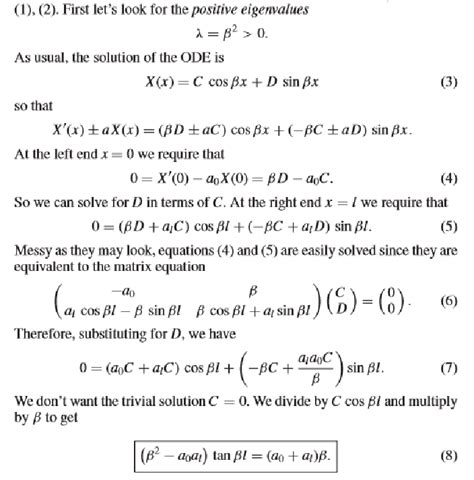 Solved The Following Is A Partial Differential Equation Chegg