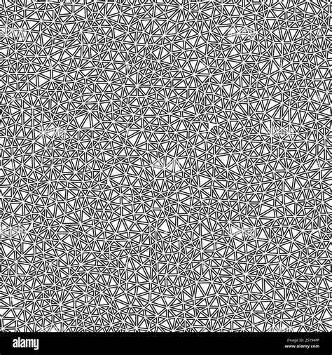 Triangulation Geometric Shapes Background Tiny Triangles Size Black And White Style Geometric