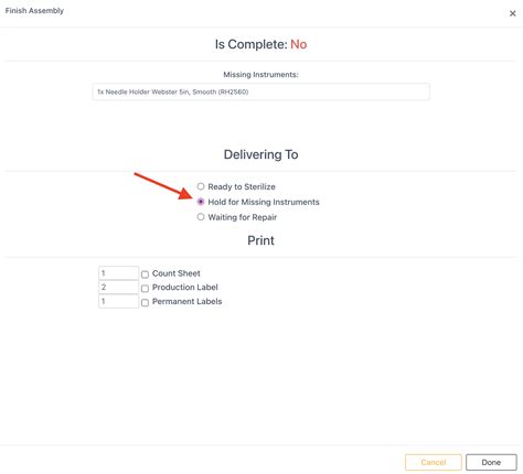 Facility How Do I Stop My Technicians From Sterilizing Trays With