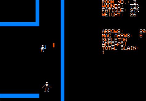 Screenshot Of Dunjonquest Temple Of Apshai Apple Ii 1979 Mobygames