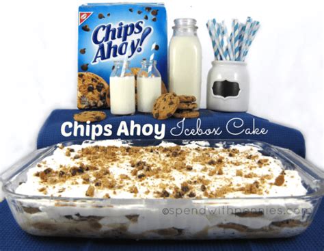 Chips Ahoy Icebox Cake Recipe Spend With Pennies