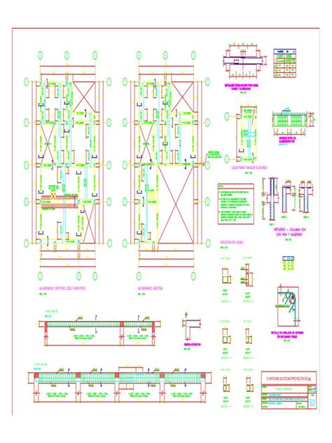 Planos De Losa Aligerada Dwg Pdf