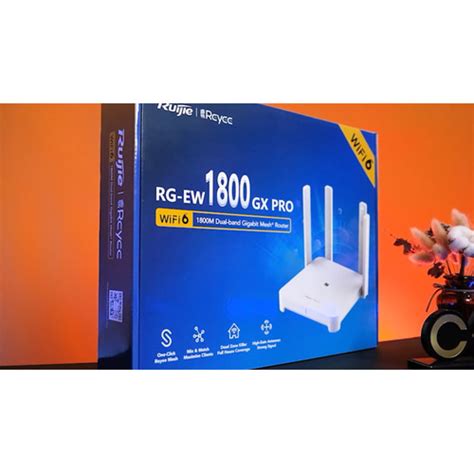 Jual Ruijie Reyee Rg Ew1800gx Pro 1800m Wifi 6 Dual Band Gigabit Router Kota Medan Cnf Id