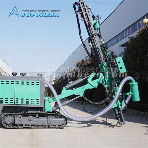 Crawler Type Hydraulic Down Hole Drilling Rig Manufacturer China