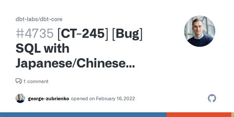Ct 245 Bug Sql With Japanesechinese Characters Not Applied