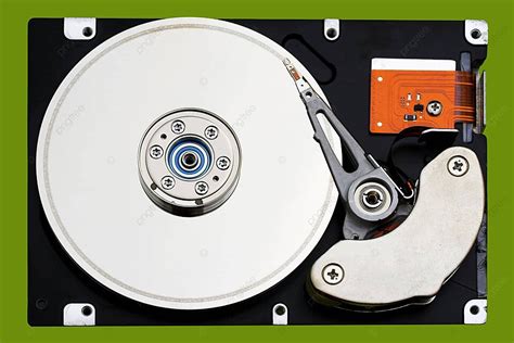 Komputer Hard Disk Drive Merusak Kepala Magnetik Foto Latar Belakang Dan Gambar Untuk Download