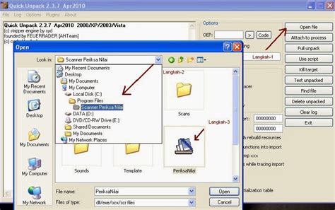 Tutorial Unpacking File Program