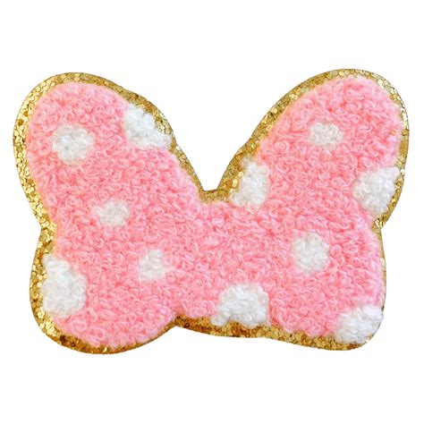 Pink Bow Patch Pixie And Park