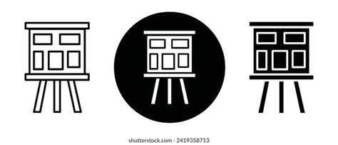 Storyboard Outline Icon Collection Set Storyboard Stock Vector Royalty