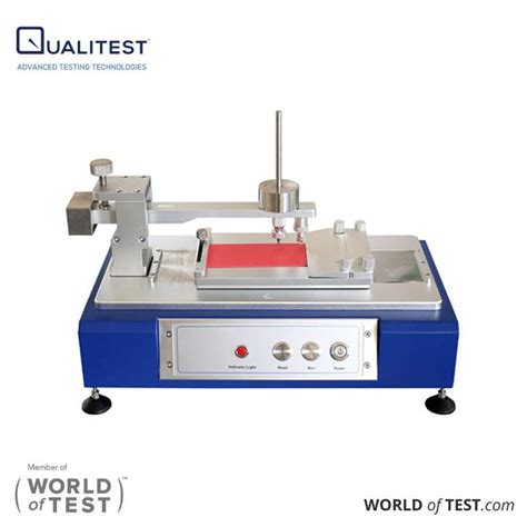 Automatic Scratch Resistance Tester Qualitest