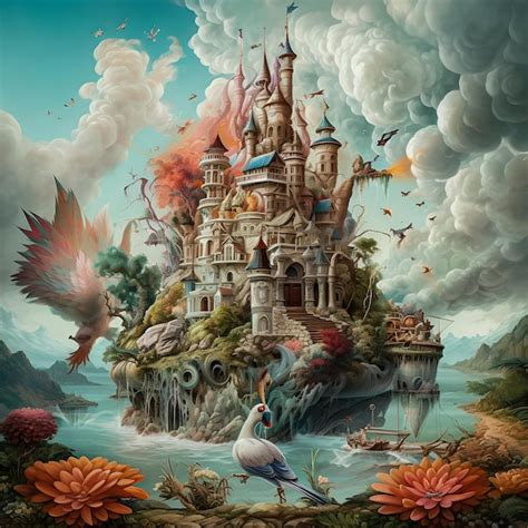 Illustration Dart Fantastique Photo Premium