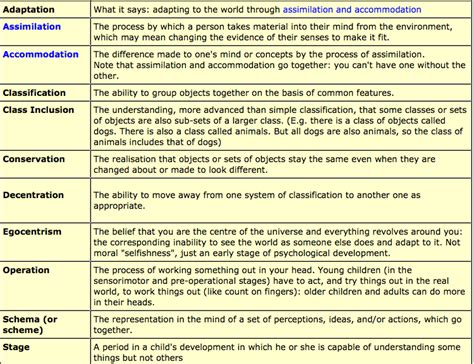 31 Describe Piaget S Theory Of Intellectual Development With Special
