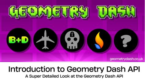 A Super Detailed L00k At The Geometry Dash Api