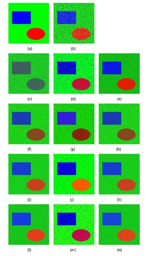 Results Of Different Clustering Algorithms A Original Image B