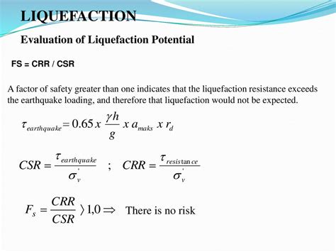 What Is Liquefaction Ppt Download