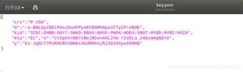 docker删除重装，以及极其重要的 etc docker key json文件 没有 etc docker key json csdn博客