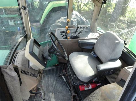 2001 John Deere 7210 Dsl 4x4 Enclosed Cab Tractor Shows 5040 Hrs