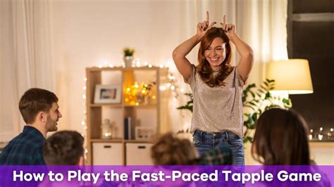 Tapple Rules How To Play The Fast Paced Tapple Game Pick Me Up Game Pickmeup Party Game