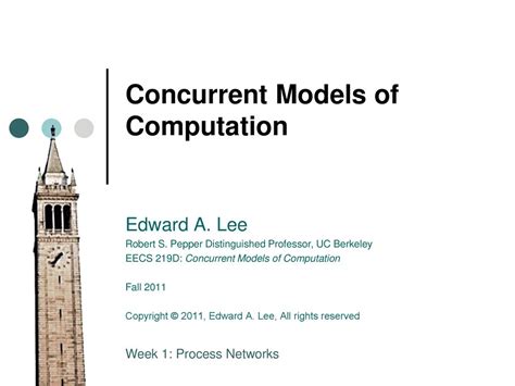Concurrent Models Of Computation Ppt Download