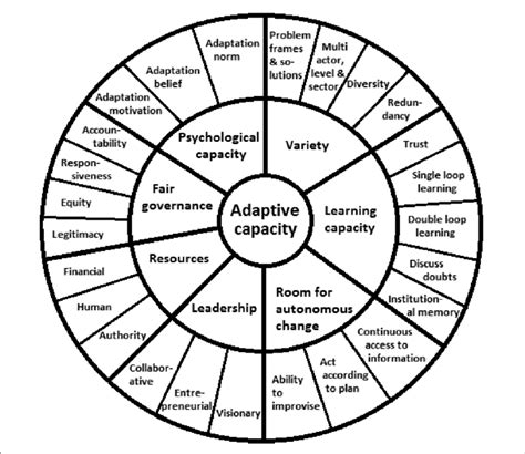 Adaptive Capacity Wheel Framework Source Gupta Et Al 2010 And