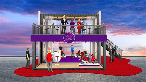 Container Stands For Exhibitions And Events Maks