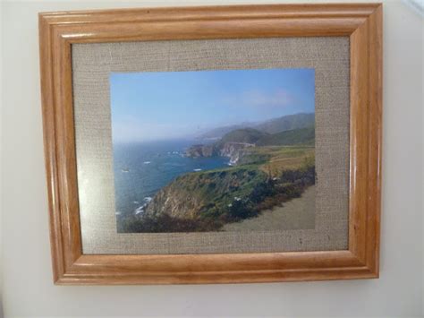 Only From Scratch Framed Photos Matted With Burlap