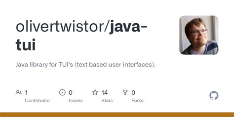 github olivertwistor java tui java library for tui s text based user interfaces
