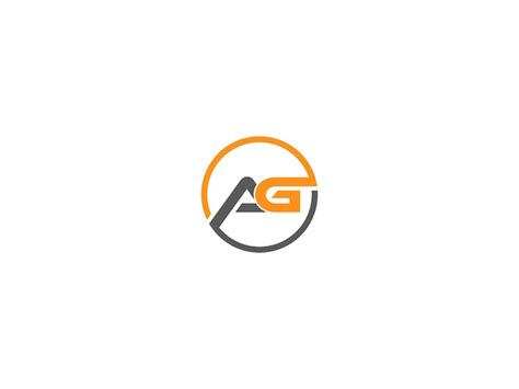 Premium Vector Ag Logo Design