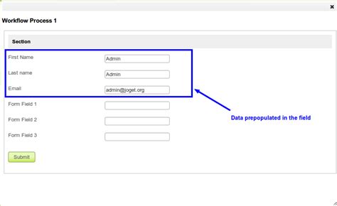 knowledge base for dx 7 pre populate form fields with data from