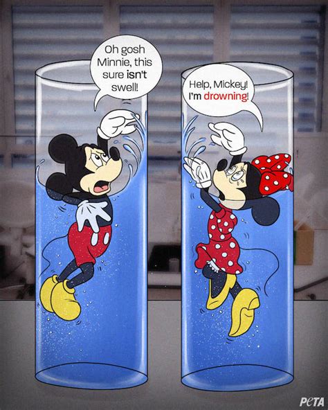How Would You Feel If You Had To Watch Beloved Disney Characters Mickey And Minnie Struggle Not