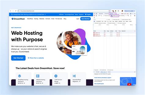 Fix The ERR CACHE MISS Error In Google Chrome DreamHost