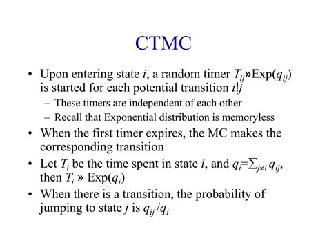 讨论：continuous Time Markov Chains And Basic Queueing Theoryppt