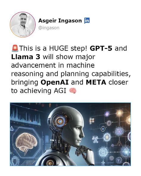 Asgeir I On Linkedin Ai Artificialintelligence Gpt5 Llama3