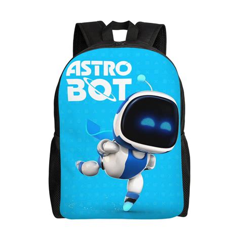 Astro Bot Large Capacity Backpack Portable Bag Lightweight Daypack