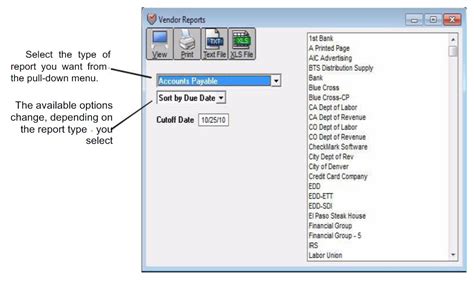 How To Create Vendor Reports In CheckMark MultiLedger CheckMark Knowledge Base