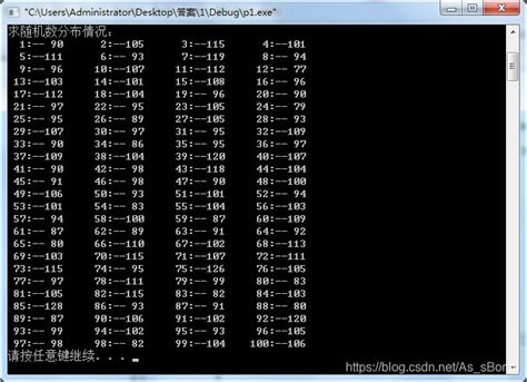 【程序设计与实践】实验一 随机数及其应用 Csdn博客 【程序设计与实践】实验一 随机数及其应用 Csdn博客