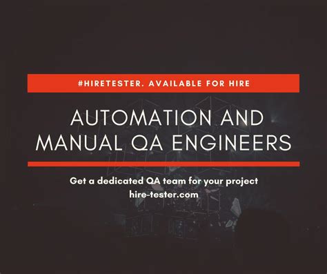 Hire Tester On Linkedin Qa Softwaretesting Softwaredevelopment
