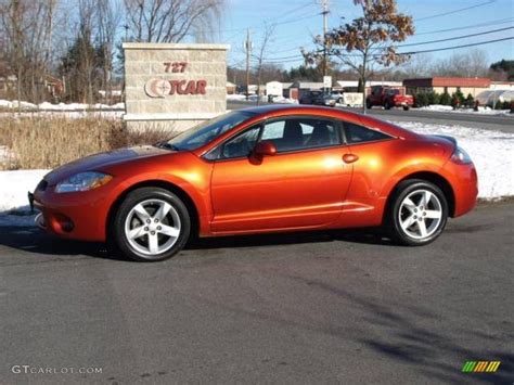 2008 Mitsubishi Eclipse Sunset Orange Pearlescent Mitsubishi Eclipse