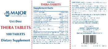 Major Pharmaceuticals - Thera Tablets - 100.0 Tablet(s) | KusogLife