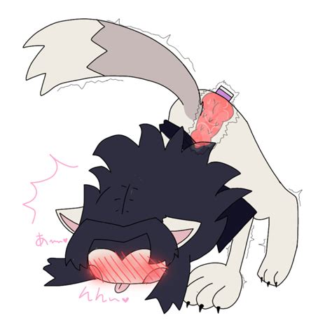 Rule 34 Ambiguous Gender Anal Anal Knotting Androgynous Big Dildo Black Hair Blush Blush