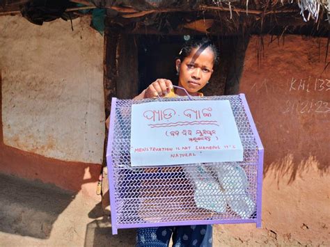 Odisha Tribal Girl Jayanti Burudas Pad Bank Initiative For Girls