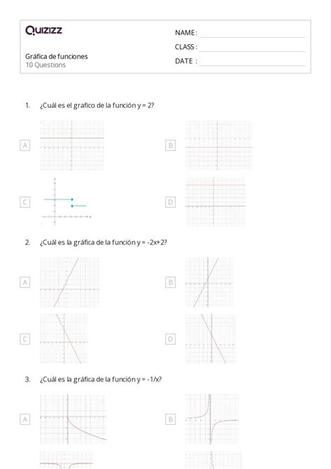 50 Graficar Funciones Seno Hojas De Trabajo En Quizizz Gratis E Imprimible
